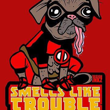 "Smells Like Trouble" Kids T-Shirt for Sale by DesignInkz | Redbubble