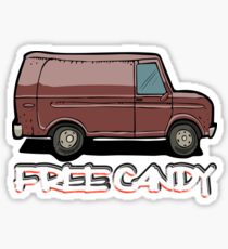 Free Candy Van Stickers | Redbubble