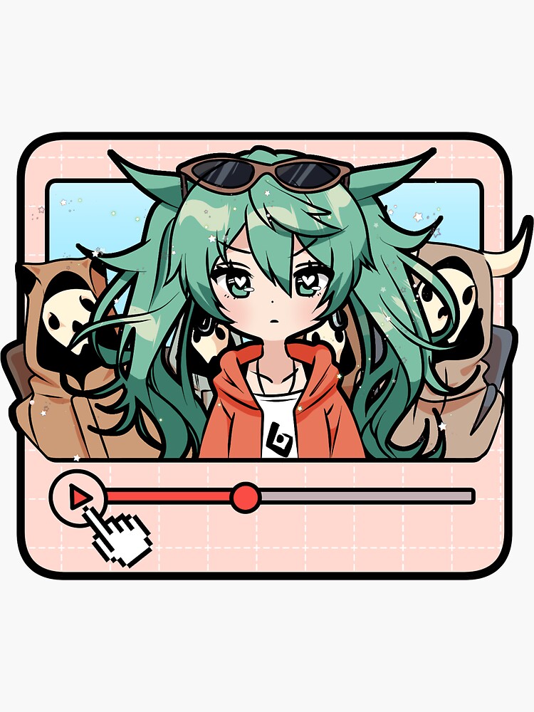 "Hachi Sand Planet Hatsune Miku VOCALOID Playlist Song Sticker" Sticker ...