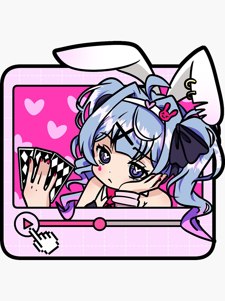 "Rabbit Hole Deco 27 Hatsune Miku VOCALOID Playlist Song Sticker ...