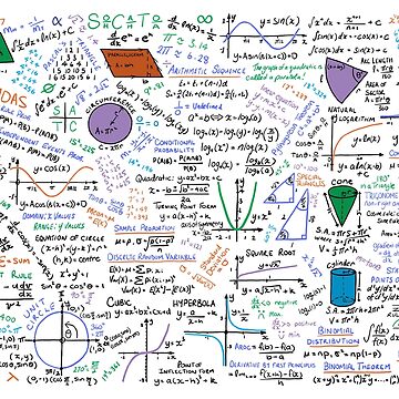 "Handwritten Mathematical Methods Formula Sheet" Poster for Sale by ...