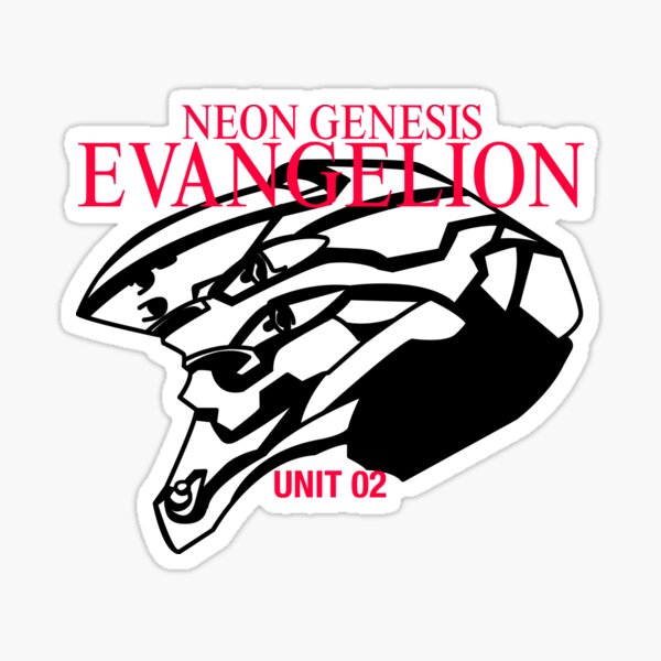 "EVA UNIT 02" Sticker for Sale by jjosedubonn | Redbubble