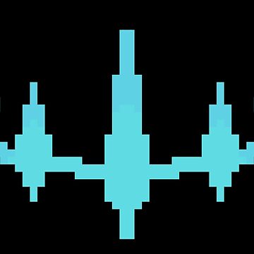 "Pixel King: Viego's Crown" Sticker for Sale by Sadmo | Redbubble