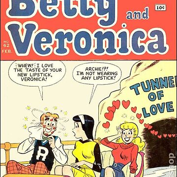 "Retro Archie Comics sticker " Sticker for Sale by indiabee | Redbubble