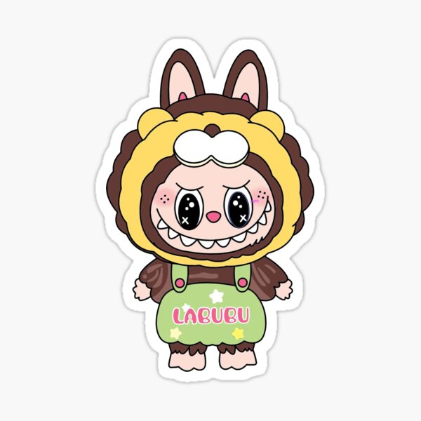 "POP MART Labubu Cute Cartoon 1 By Popmart" Sticker for Sale by POP ...