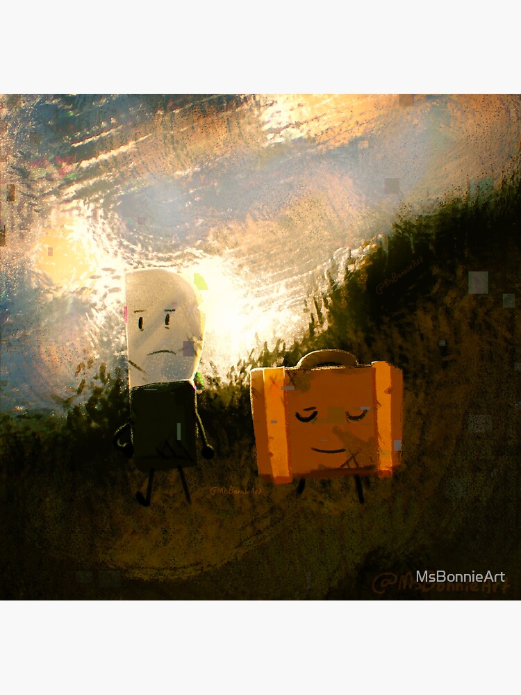 "Suitcase & Knife Inanimate Insanity" Sticker for Sale by MsBonnie ...