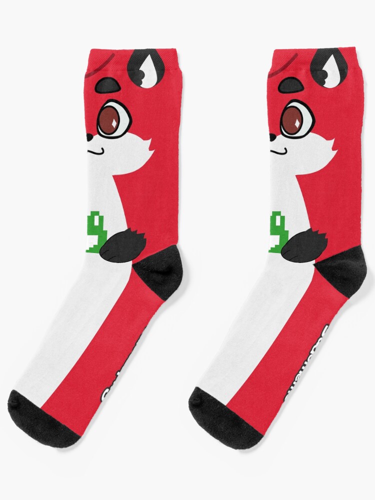 "Sudomemo Fox" Socks for Sale by Sudomemo | Redbubble