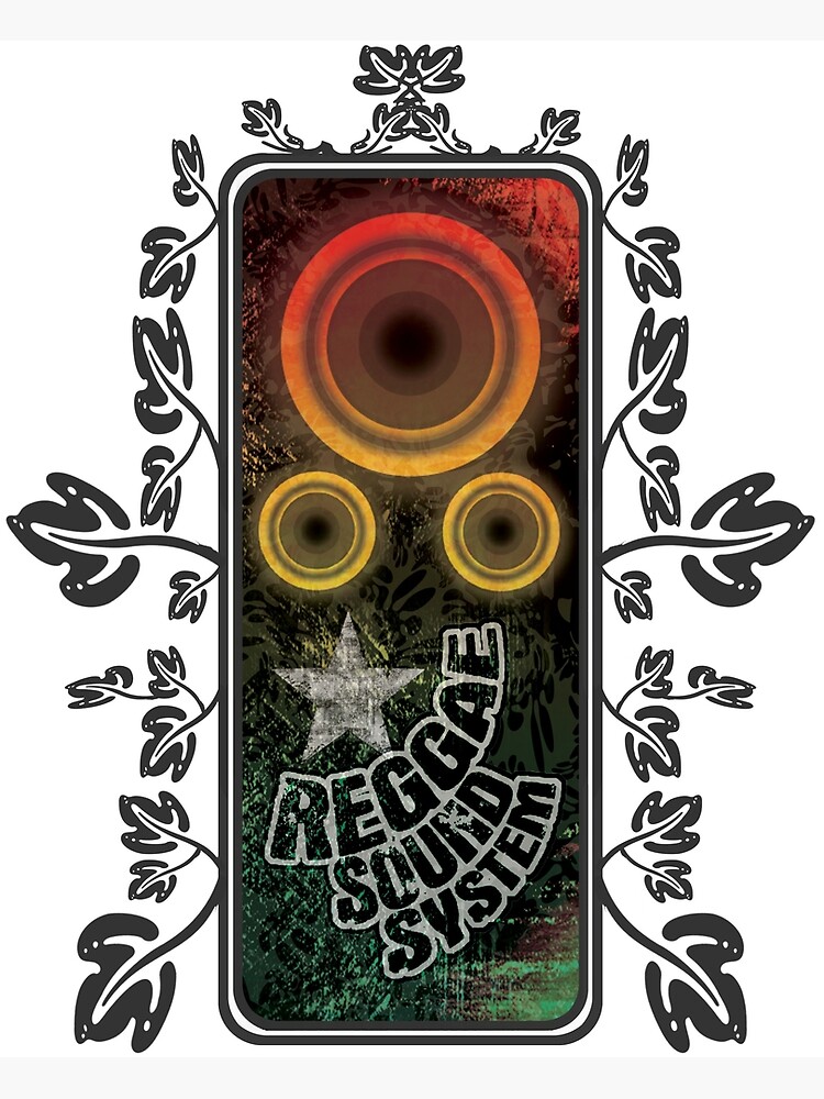 "reggae sound system" Art Print by Periartwork | Redbubble