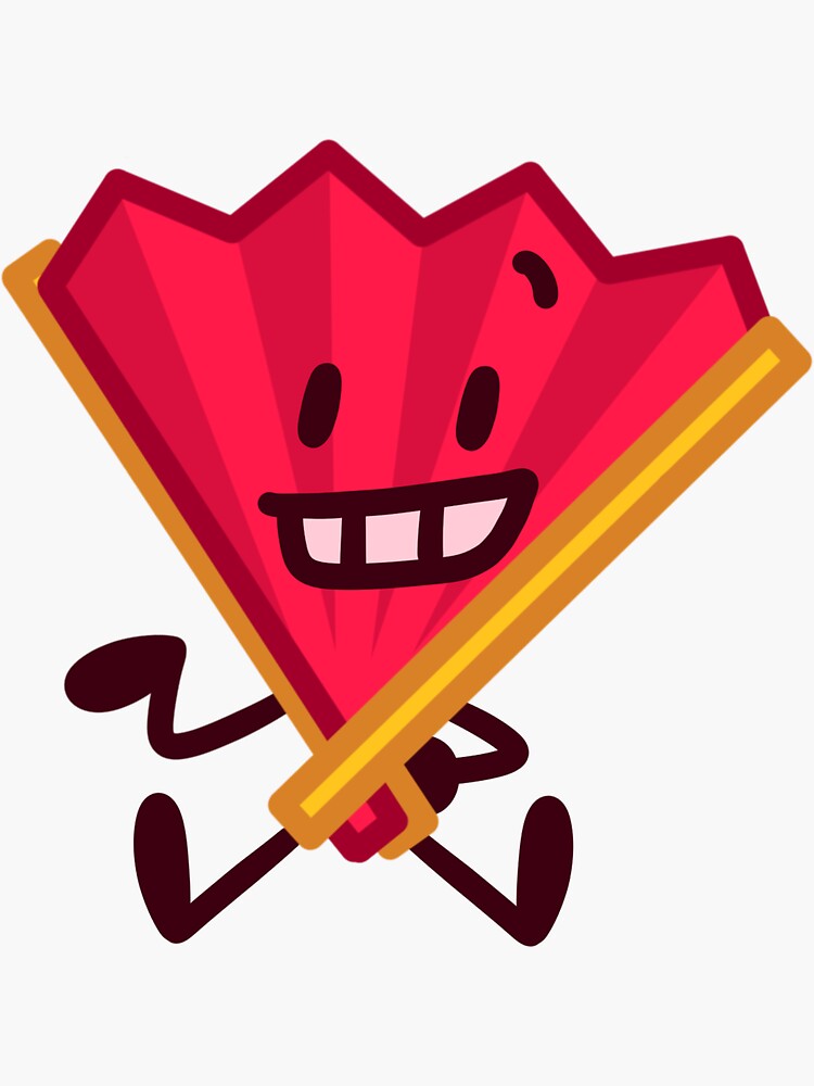 "Fan (Inanimate Insanity)" Sticker for Sale by InfinityStudioz | Redbubble