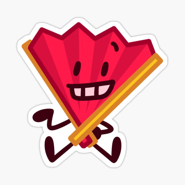 "Fan (Inanimate Insanity)" Sticker for Sale by InfinityStudioz | Redbubble