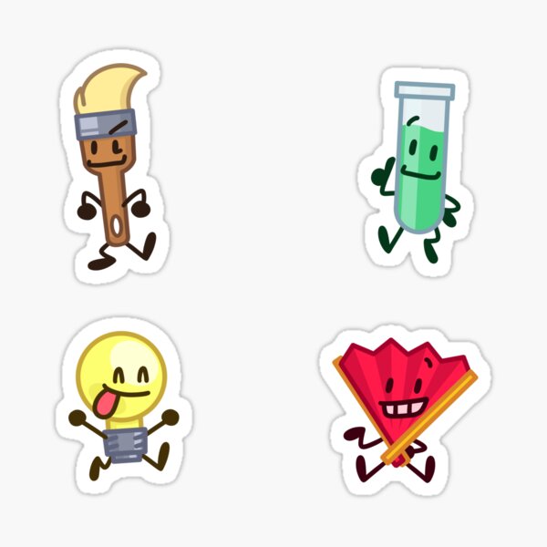 "Core 4 Bright Lights (Inanimate Insanity)" Sticker for Sale by ...