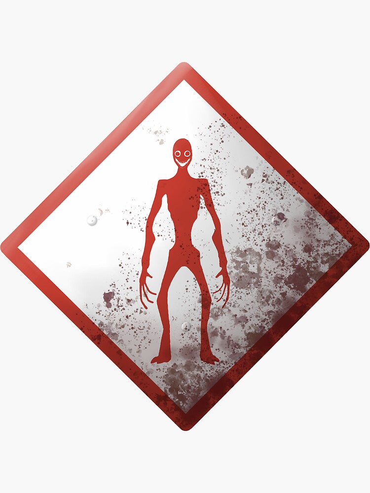 "Mimic warning sign (Vita Carnis)" Sticker for Sale by CaisterMusic ...