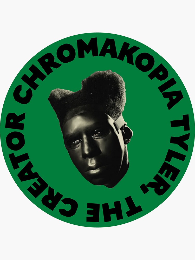 "Chromakopia Badge — Tyler, The Creator" Sticker for Sale by johnlmao ...