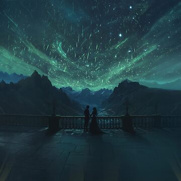 "Starfall – Night Court Magic | ACOTAR Fantasy Art" Art Print for Sale ...