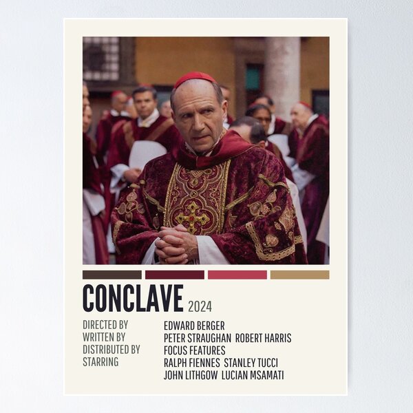 "Conclave (2024)" Poster for Sale by therookiestore | Redbubble