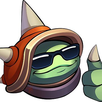 "Rammus Ok" Sticker by Piguite | Redbubble