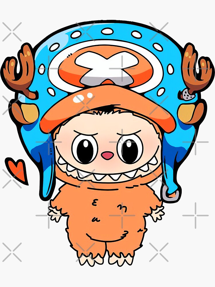 "POP MART Labubu Tony Tony Chopper One Piece Cute Cartoon By Popmart ...