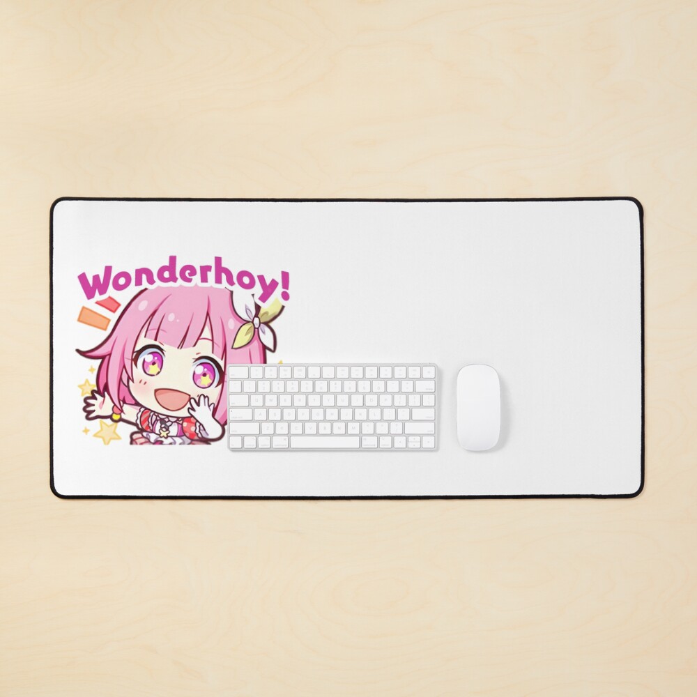 "Project Sekai - Emu Otori - Wonderhoy!" Sticker for Sale by RuiMom ...