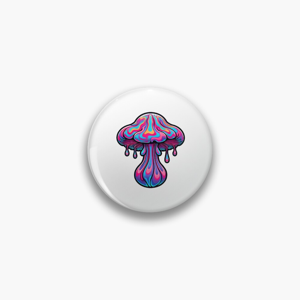 "Psychedelic Shroom Drip" Sticker for Sale by 71111DESIGNS | Redbubble