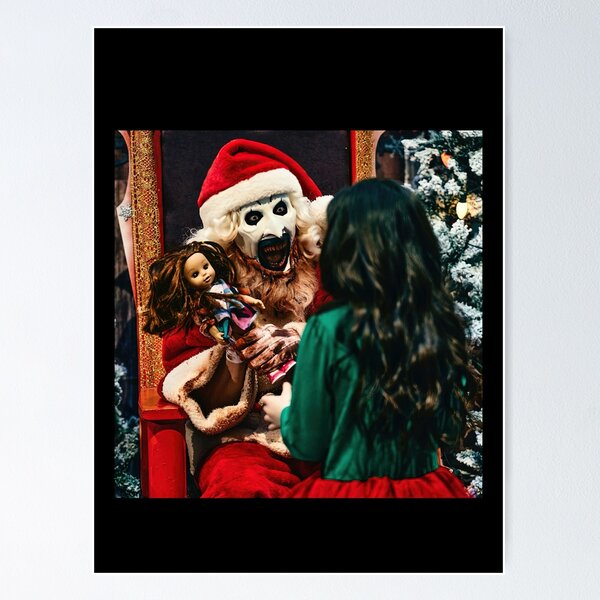 "Terrifier christmas Terrifier 3 Art the clown" Poster for Sale by ...