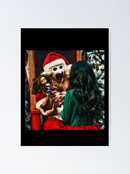"Terrifier christmas Terrifier 3 Art the clown" Poster for Sale by ...