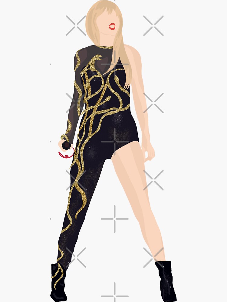 "NEW - reputation Bodysuit - Eras Tour outfit - MIAMI" Sticker for Sale ...