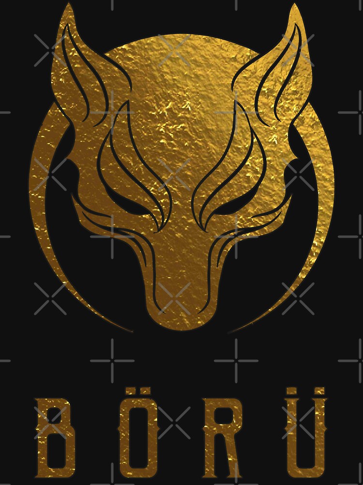 "Börü-Logo in Gold" T-Shirt von tuwegl | Redbubble