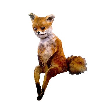 "Stoned fox the Taxidermy Fox Meme" Essential T-Shirt for Sale by Adele ...