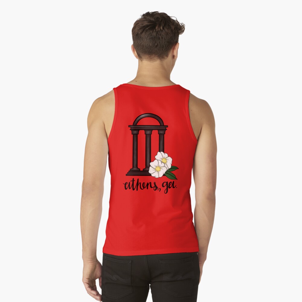 "athens, ga." Sticker for Sale by annahamby | Redbubble