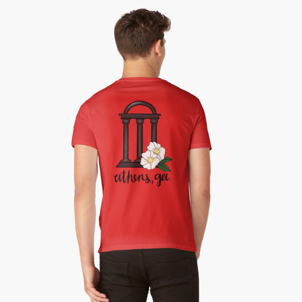 "athens, ga." Sticker for Sale by annahamby | Redbubble