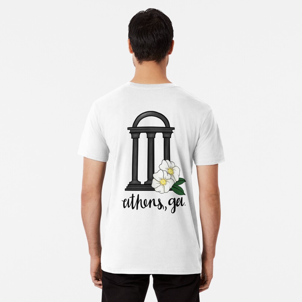 "athens, ga." Sticker for Sale by annahamby | Redbubble