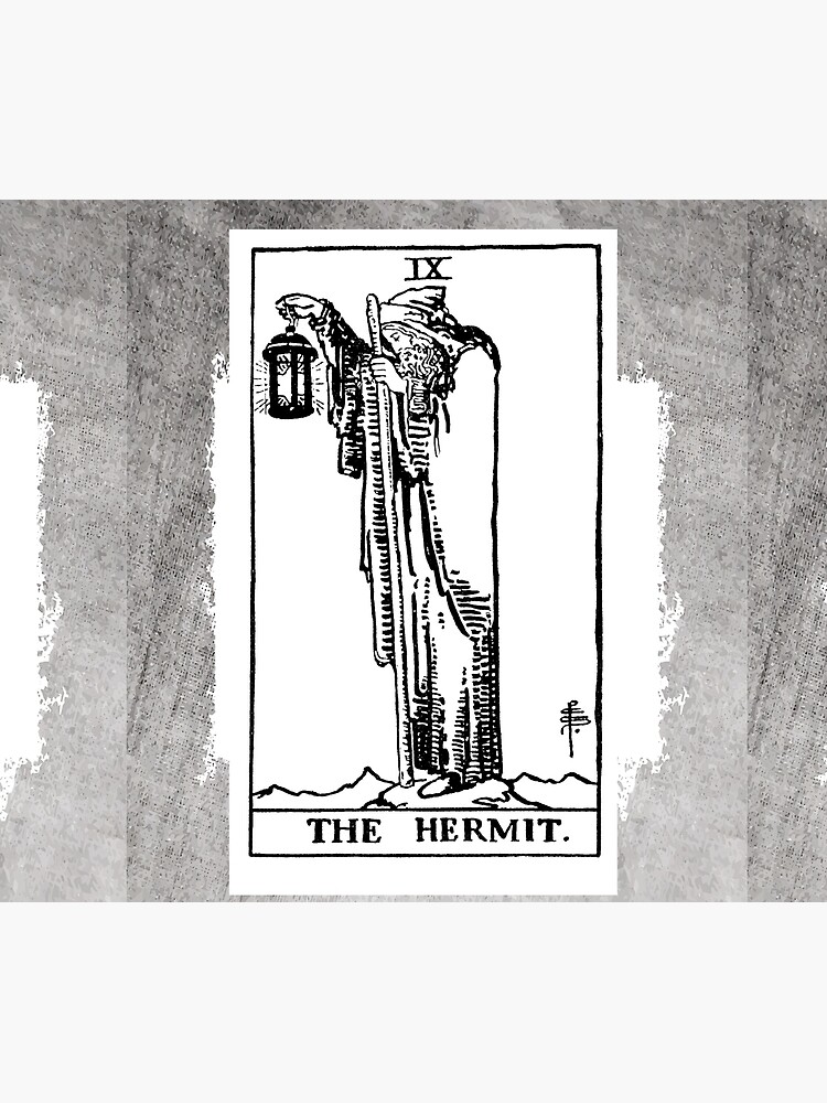 "Tarot / The Hermit / Rider Waite" Tapestry by tanabe | Redbubble