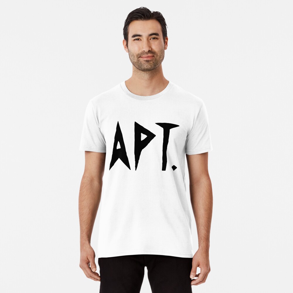 "APT. by Rosé & Bruno Mars" Sticker for Sale by kizographer | Redbubble