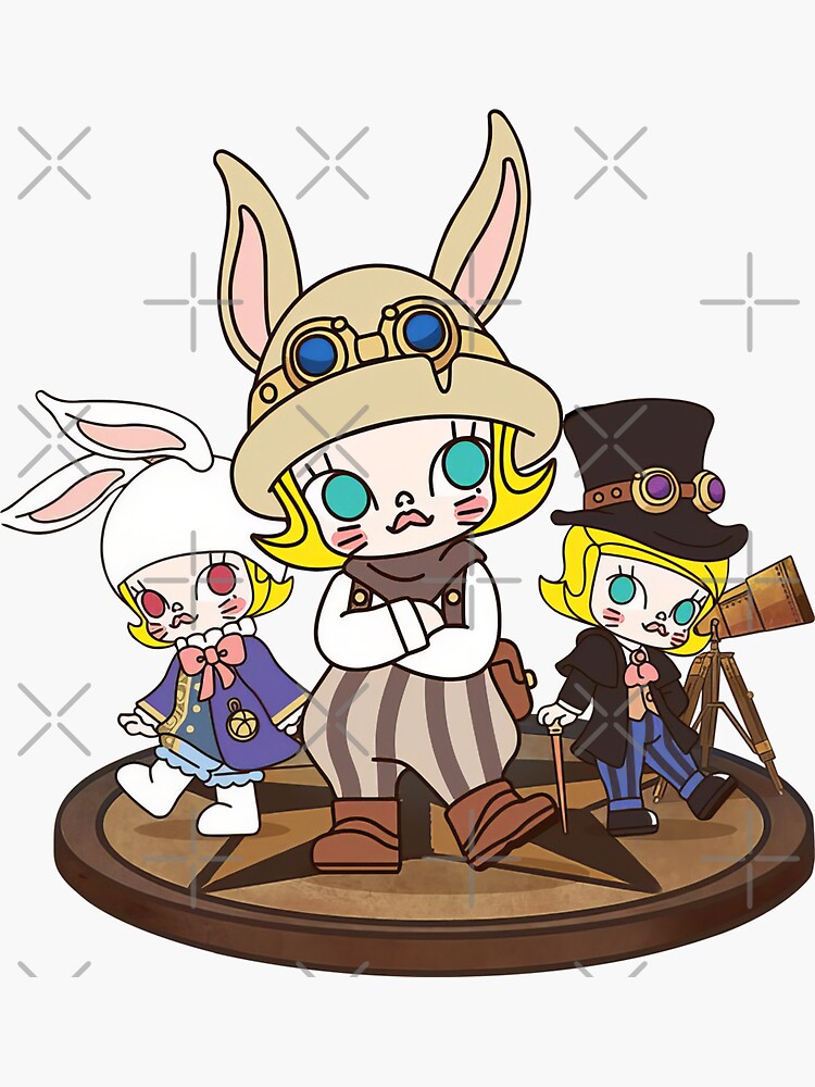 "POP MART Molly Model Cute Art By Popmart" Sticker for Sale by POP MART ...