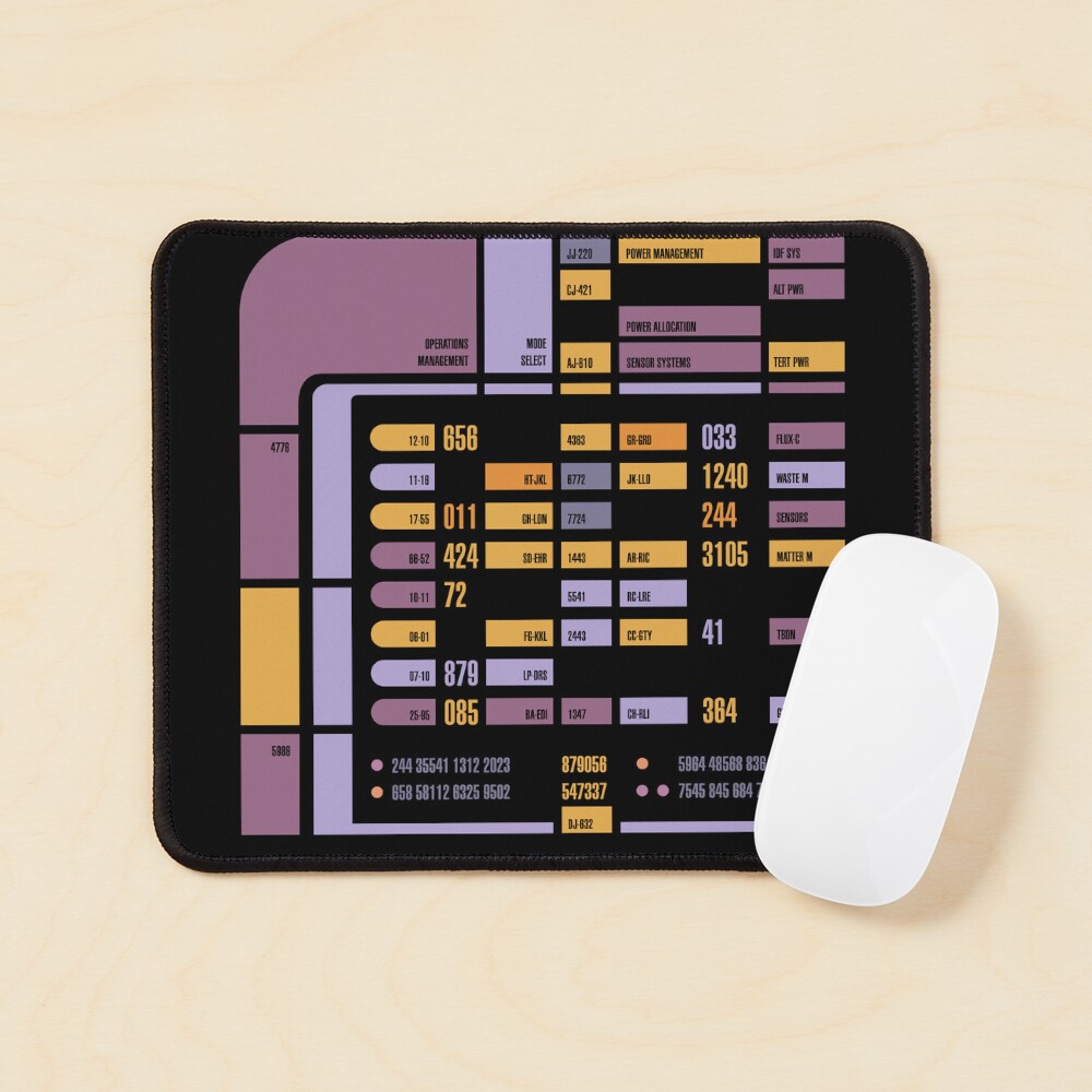 "LCARS panel" Sticker for Sale by Bmused55 | Redbubble