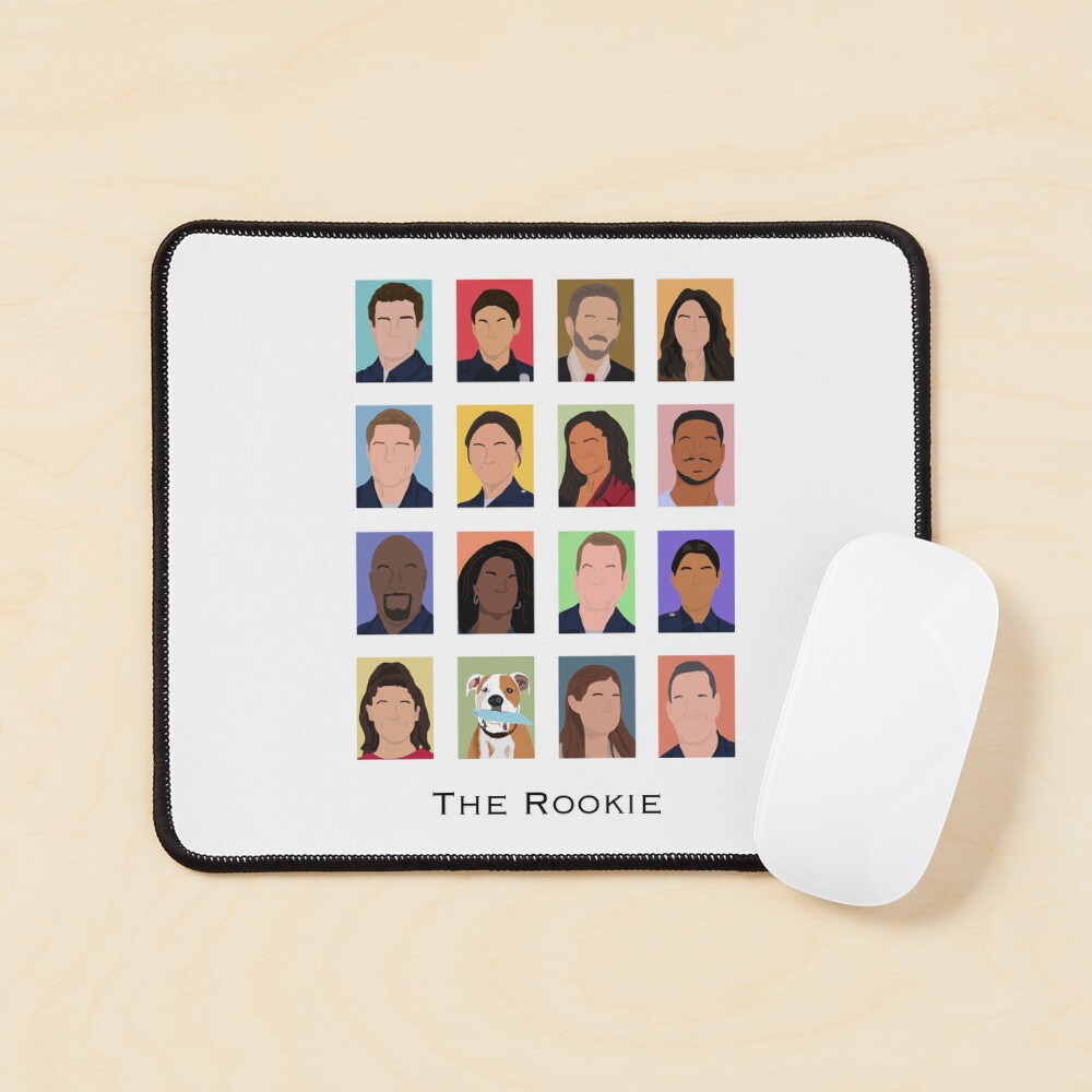 "The Rookie" Sticker by SabrinaArt05 | Redbubble