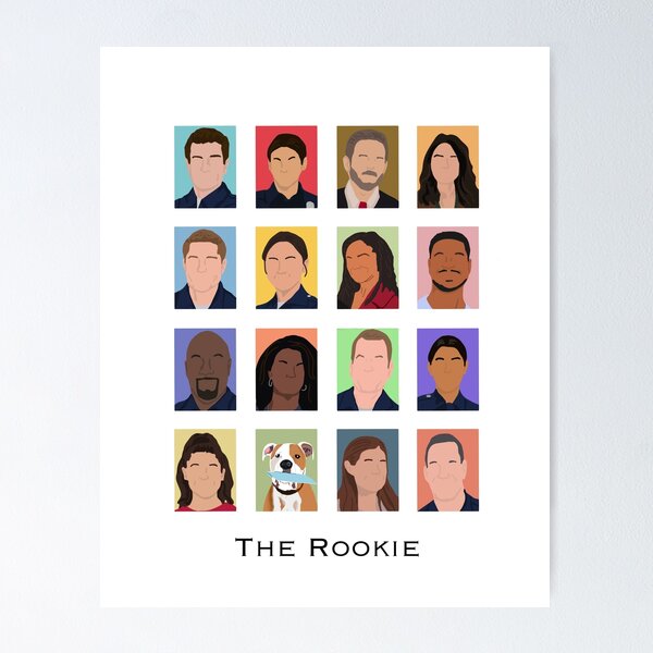 "The Rookie" Poster by SabrinaArt05 | Redbubble