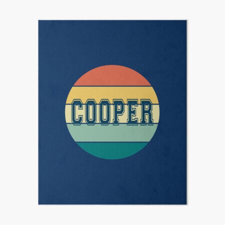 Cooper Name Boy