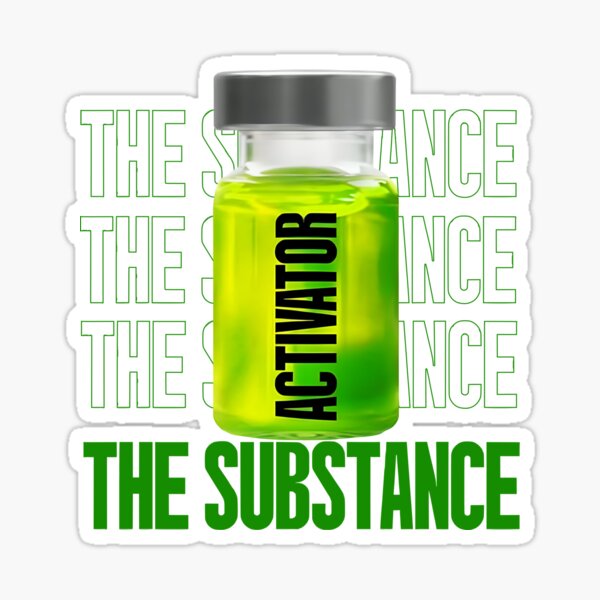 "The Substance Activator " Sticker for Sale by kuvadiyaaasha | Redbubble