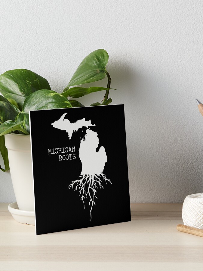 "Michigan Roots | State of Michigan" Art Board Print for Sale by ...