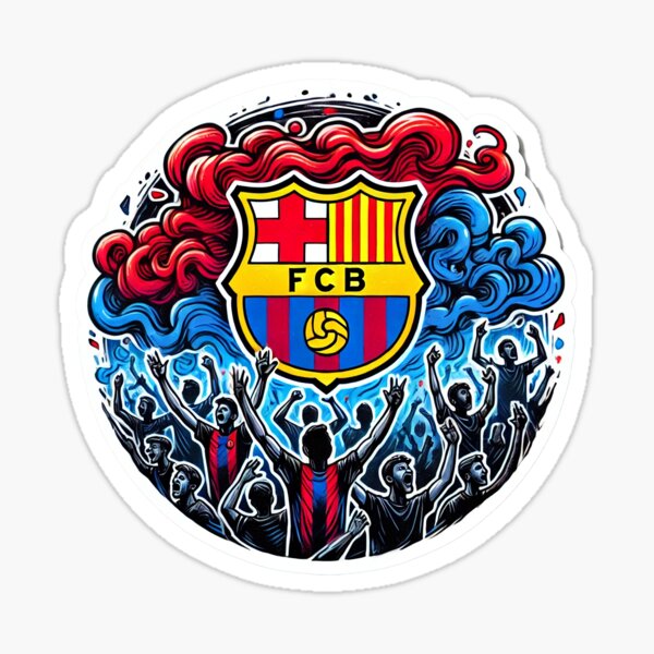 "Barcelona Barça Sticker Ultras Torcida Organizada Smoke" Sticker for ...