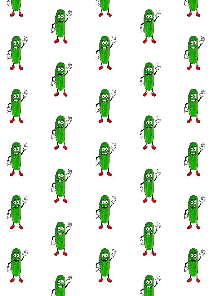 "Funny Waving Dill Pickle Guy" T-shirt for Sale by RENEGADETEES ...