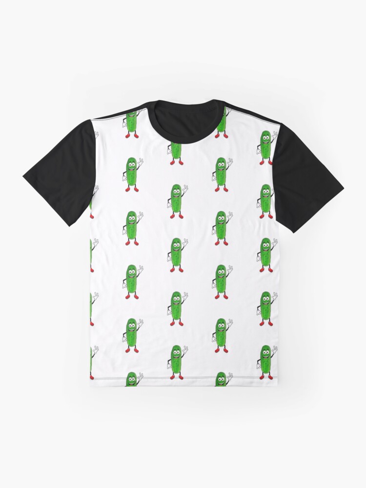 "Funny Waving Dill Pickle Guy" T-shirt for Sale by RENEGADETEES ...