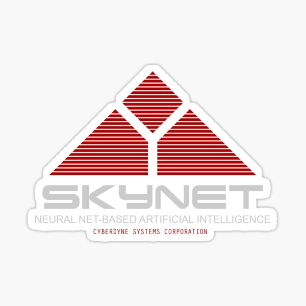"Skynet" Sticker for Sale by itsamedc | Redbubble