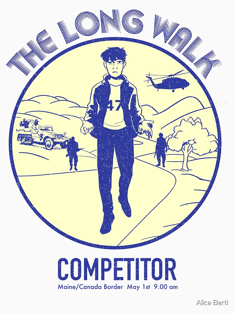 "The Long Walk - Competitor" T-shirt for Sale by aliceberti | Redbubble ...