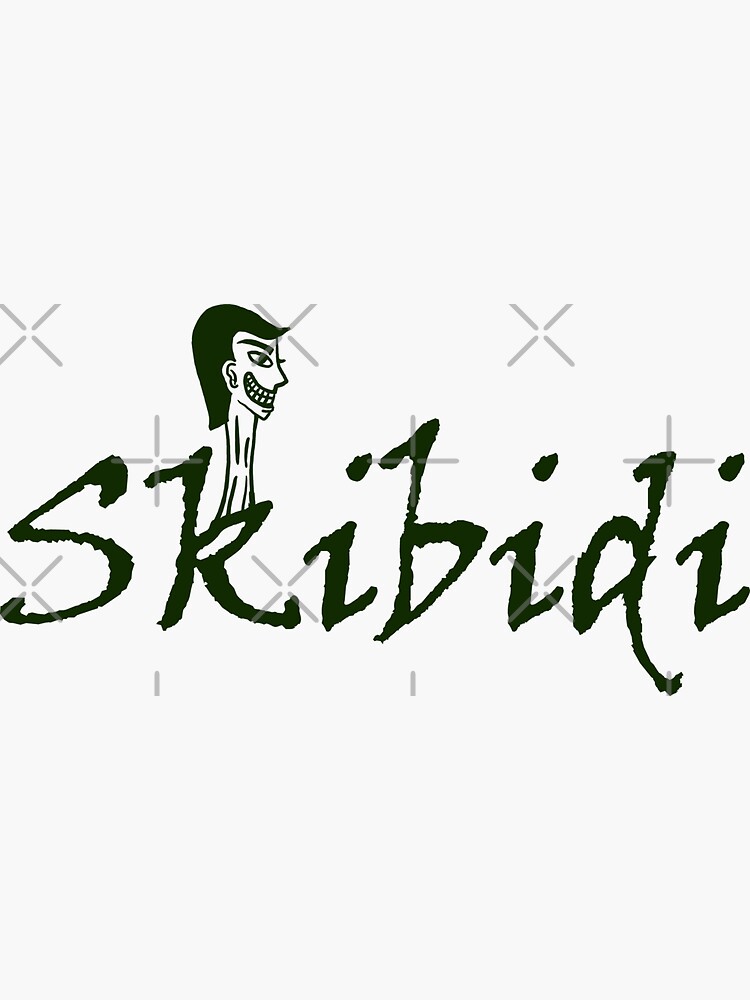 "Skibidi" Sticker for Sale by Sharetogether | Redbubble