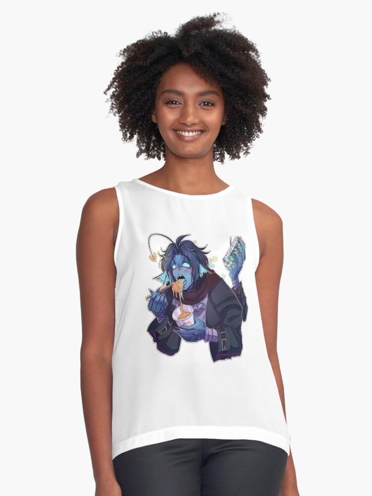 "Sebastian Solace Noodle Eating" Sticker for Sale by CaquiasIbraham ...