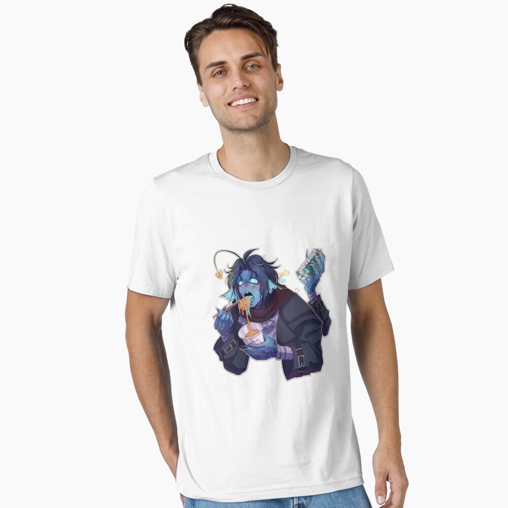 "Sebastian Solace Noodle Eating" Sticker for Sale by CaquiasIbraham ...