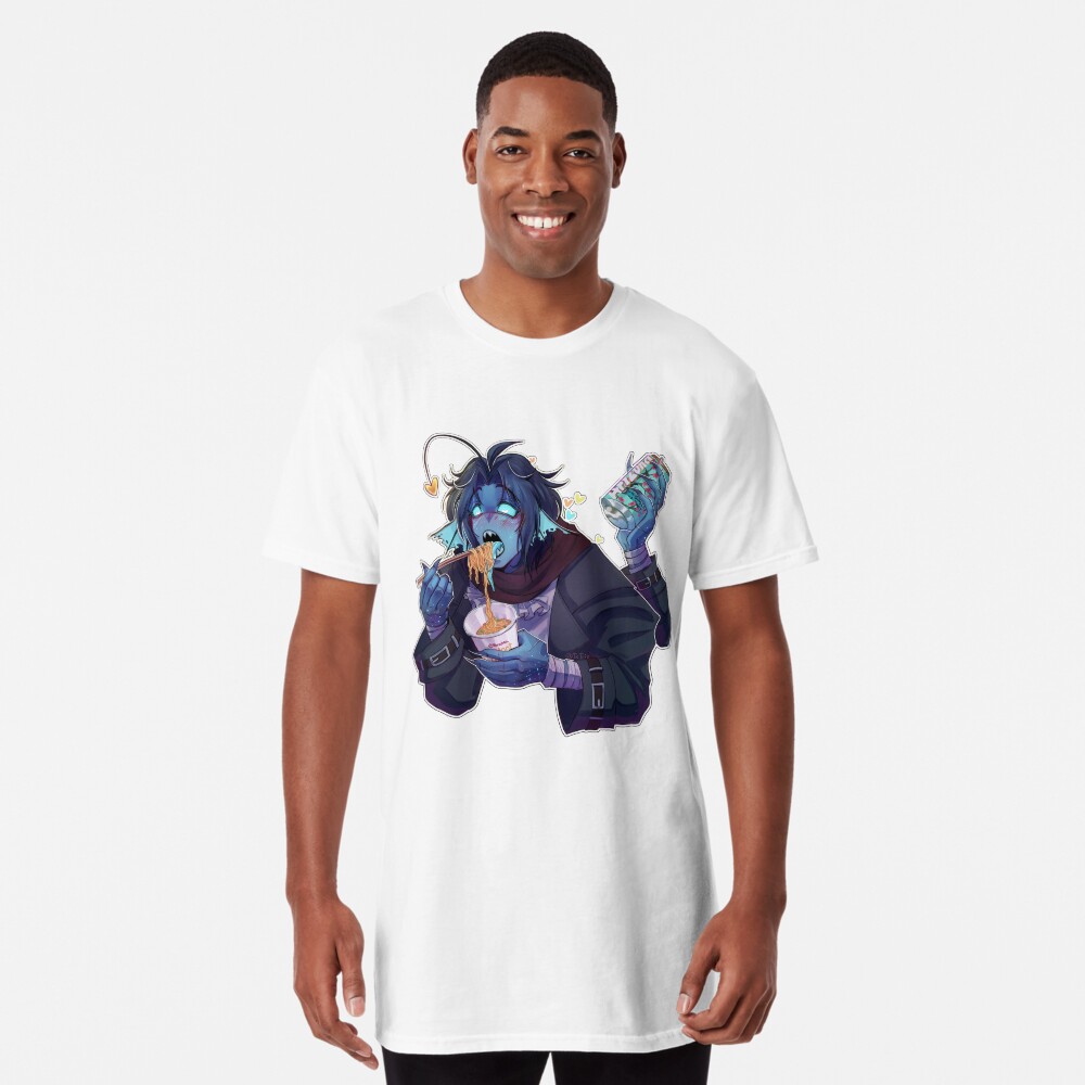 "Sebastian Solace Noodle Eating" Sticker for Sale by CaquiasIbraham ...