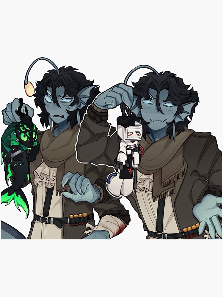 "Sebastian Solace Twin" Sticker for Sale by CaquiasIbraham | Redbubble